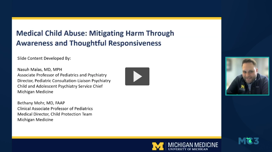 Project ECHO: Medical Child Abuse: Mitigating Harm Through Awareness ...